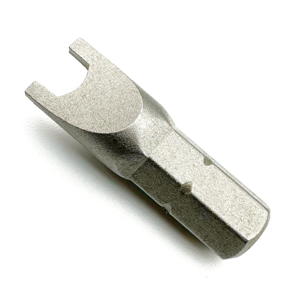 1/4" x 1" #14 Security Spanner Insert Bits (3 pcs.) — Fastener Line