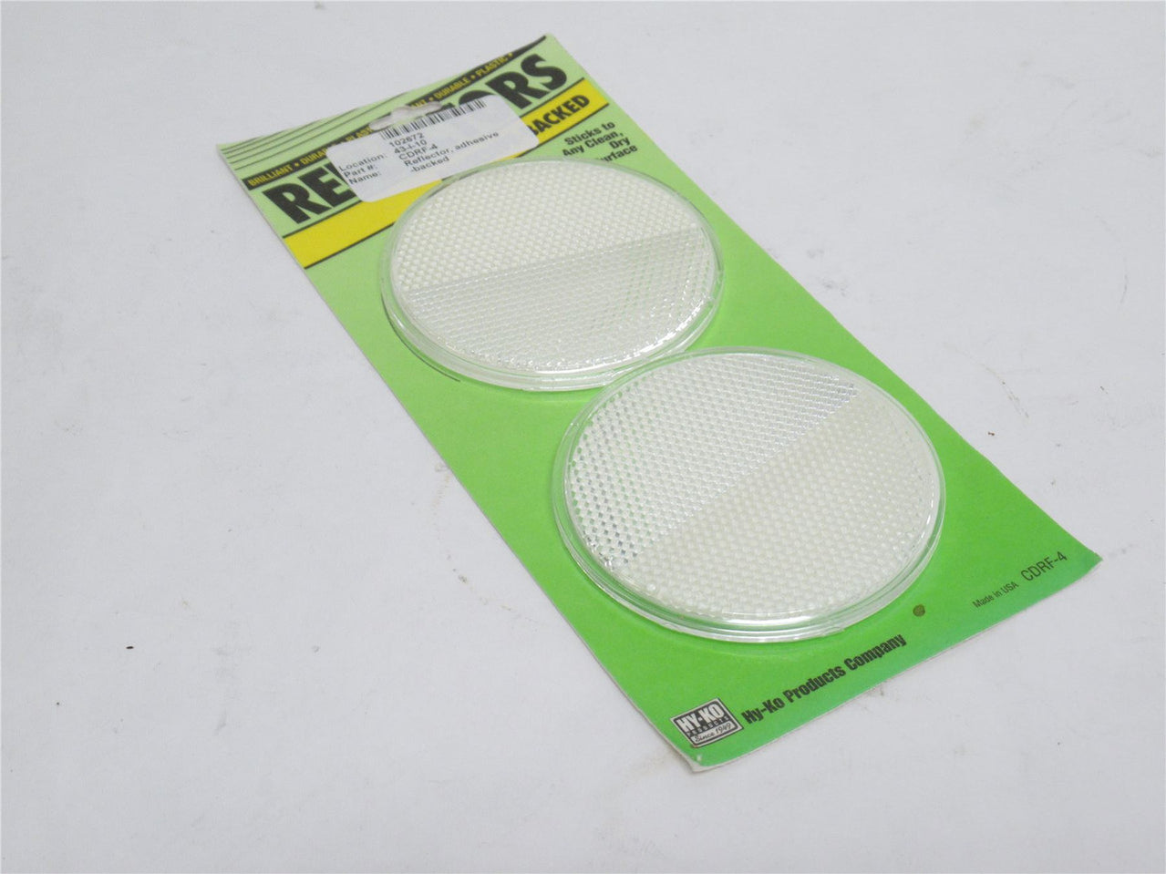3.25" Crystal Reflector - 12 pcs. — Fastener Line
