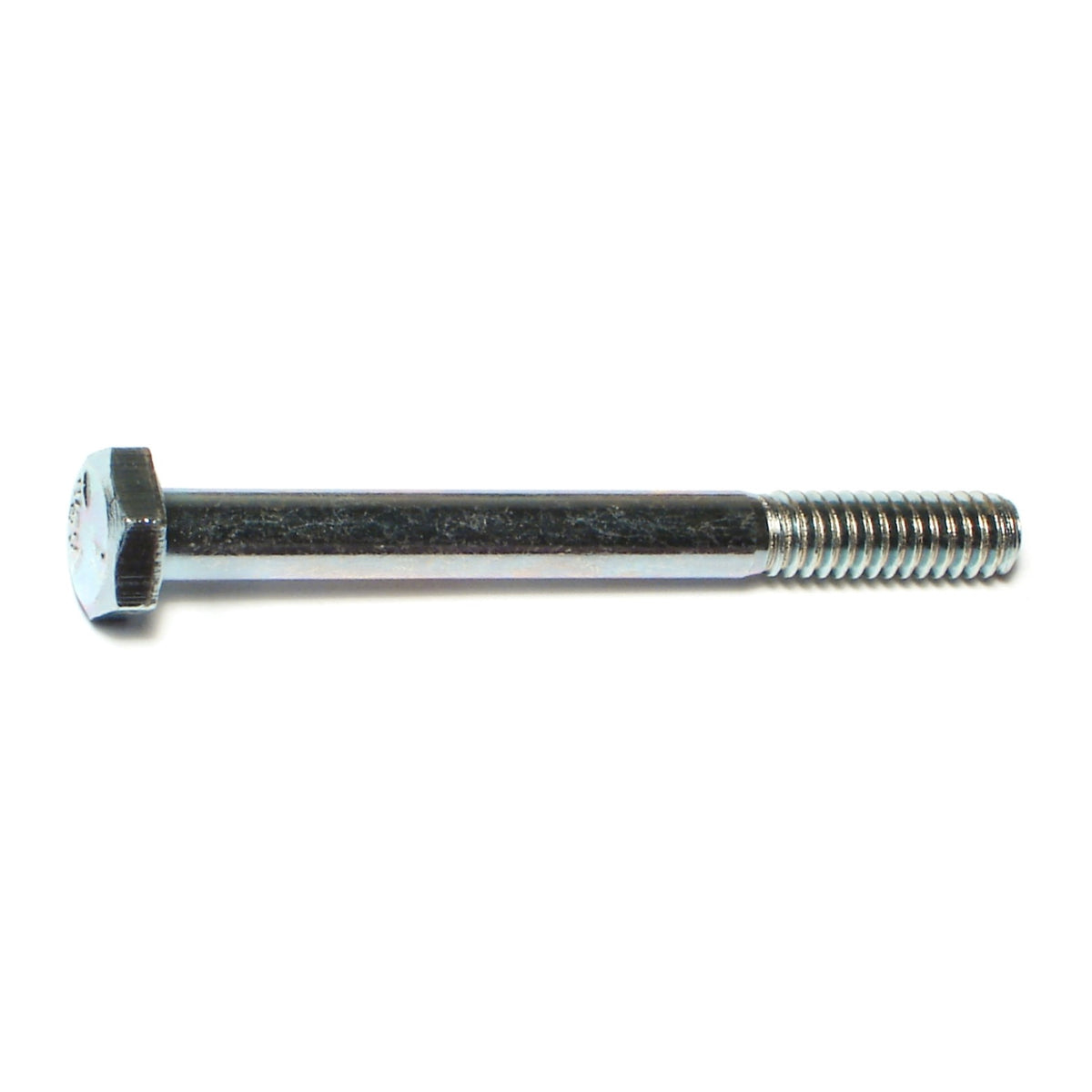 1/4"-20 x 2-1/2" Zinc Plated Grade 5 Steel Coarse Thread Hex Cap Screw ...