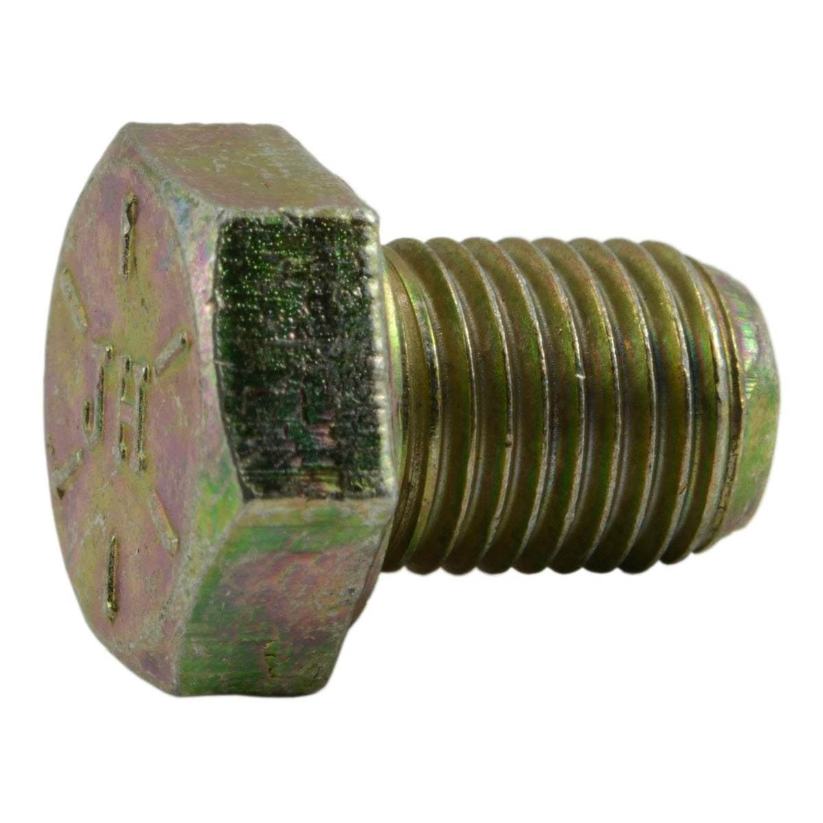 3/8"-24 x 1/2" Zinc Plated Grade 8 Steel Fine Thread Hex Cap Screws ...