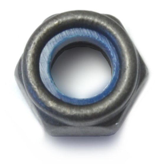6mm-1.0 Black Phosphate Class 8 Steel Coarse Thread Nylon Insert Lock ...