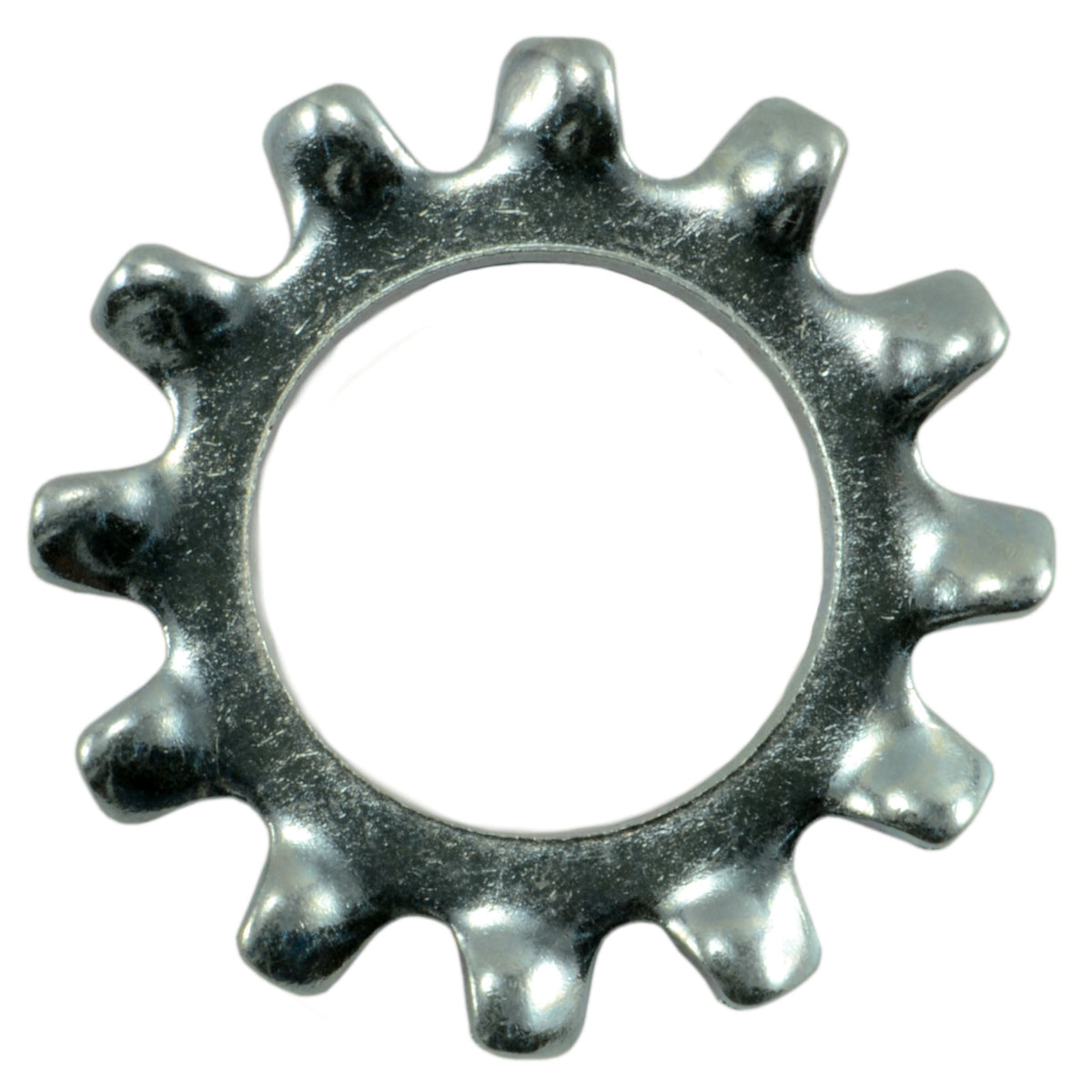 3/8" x 45/64" Zinc Plated Grade 2 Steel External Tooth Lock Washers ...