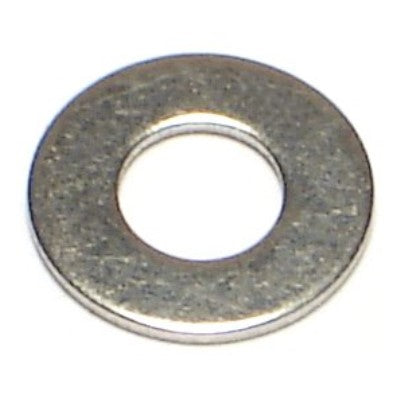#10 x 13/64" x 7/16" 18-8 Stainless Steel USS Flat Washers — Fastener Line