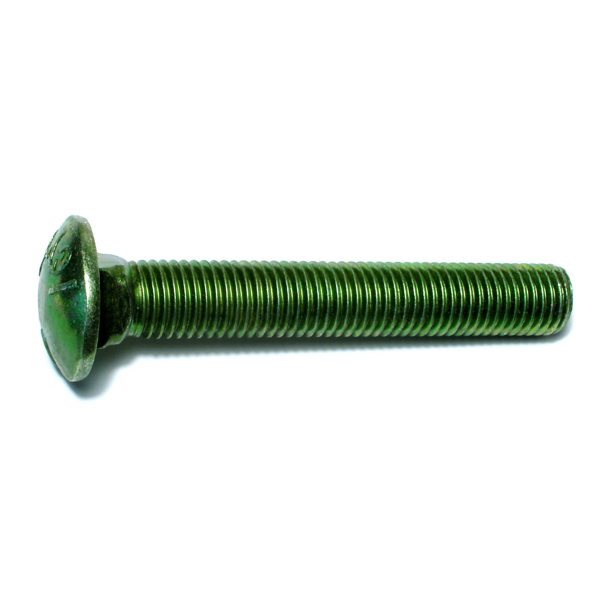 3/4"-10 x 5" Green Rinsed Zinc Plated Grade 5 Steel Coarse Thread Carr ...