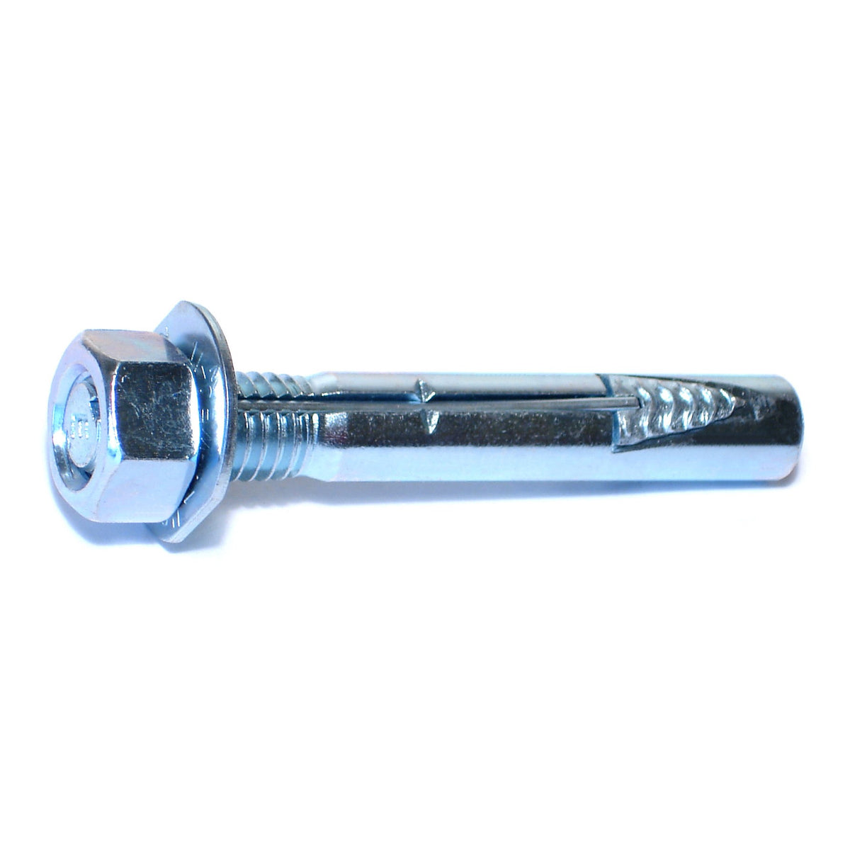 1/2" x 3-1/2" Zinc Plated Steel Wej-It Anchors — Fastener Line
