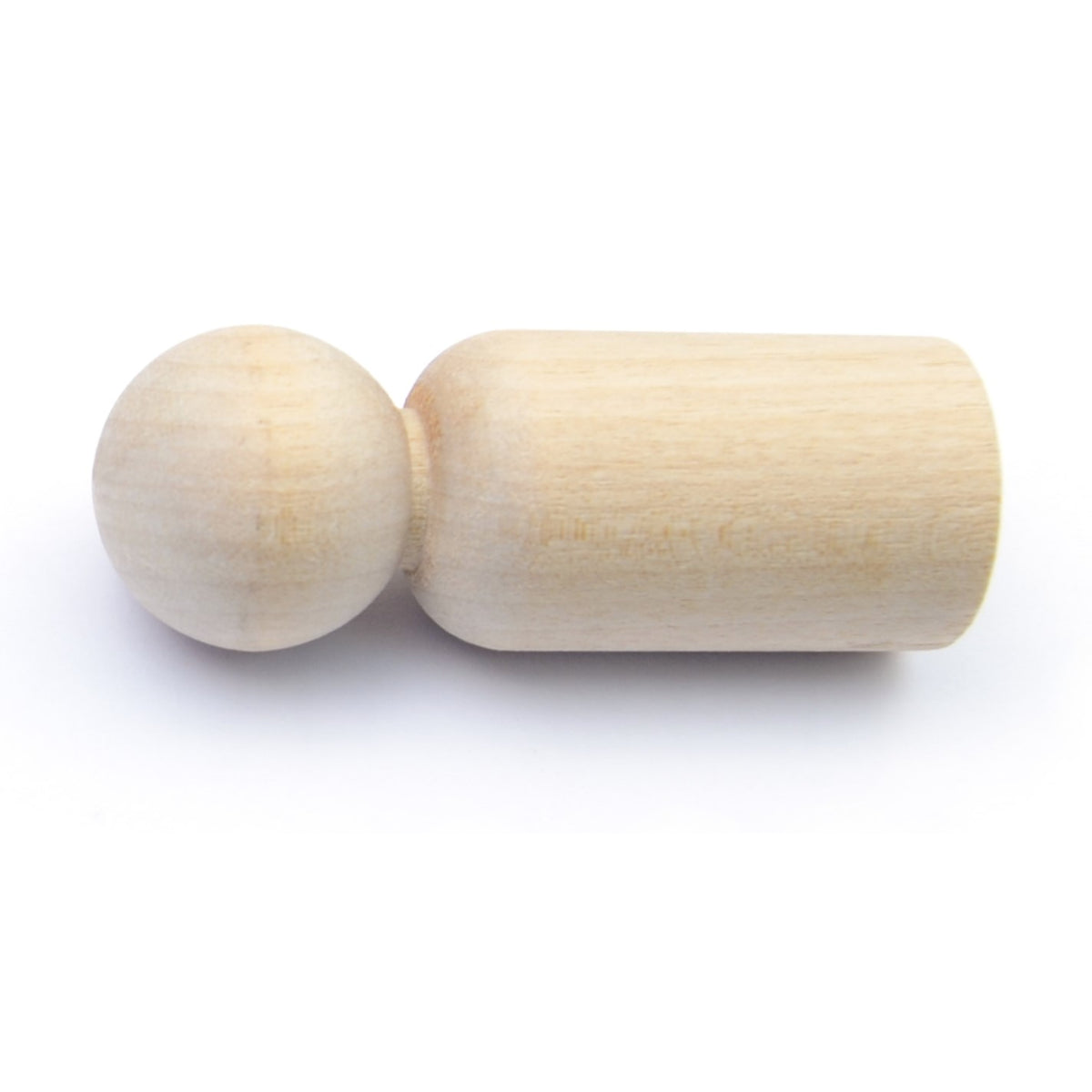 2-5/16 Birch Wood Toy Men — Fastener Line