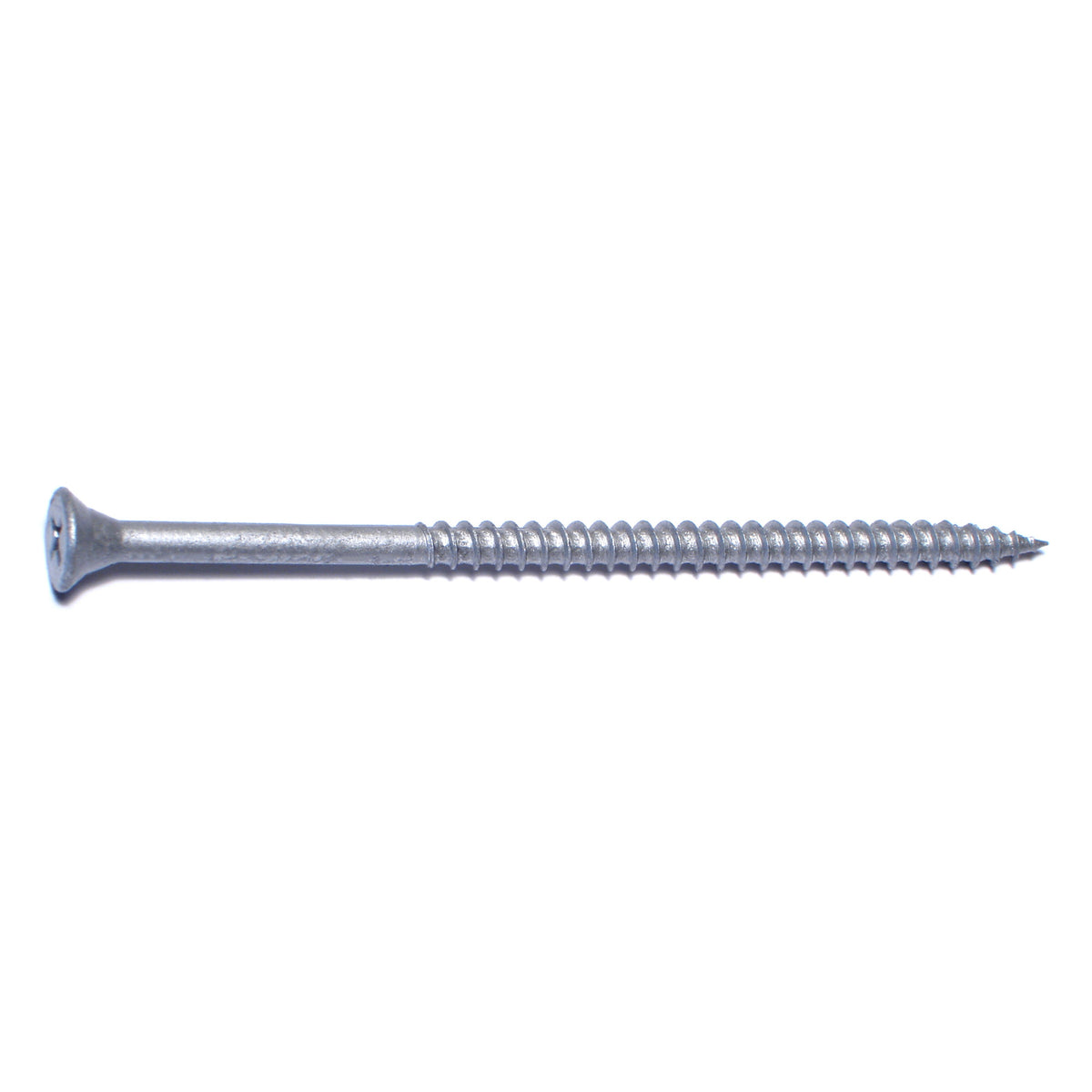 #10 x 4" Silver Ruspert Coated Steel Phillips Deckselect Bugle Head De ...