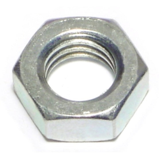 1/2"-13 x 27/32" Zinc Plated Steel Coarse Thread Hex Jam Nuts ...