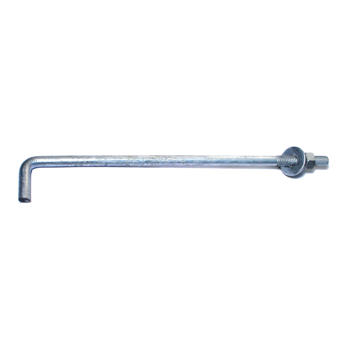 3/8"-16 x 10" Hot Dip Galvanized Steel Coarse Thread Anchor Bolts ...