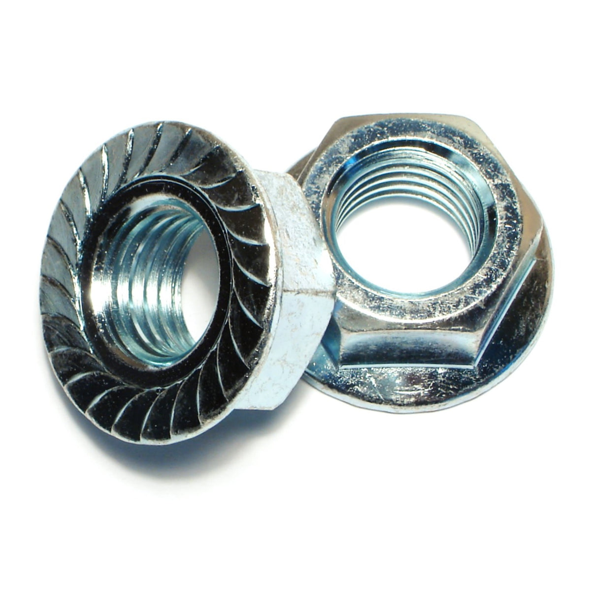 3/4"-10 Zinc Plated Grade 2 Steel Coarse Thread Hex Flange Nuts ...