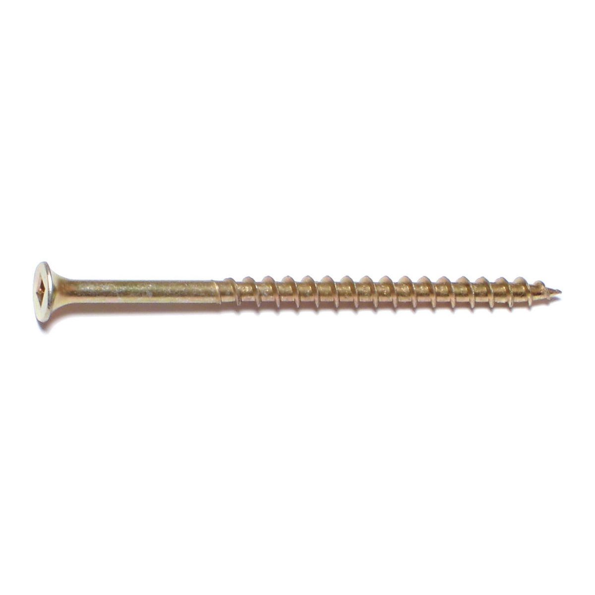 #8 x 3" Zinc Plated Steel Coarse Thread Bugle Head Square Drive All Pu ...