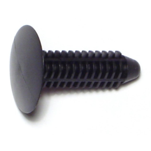 5/16" x 1" Black Plastic Hole Flex Retainers — Fastener Line