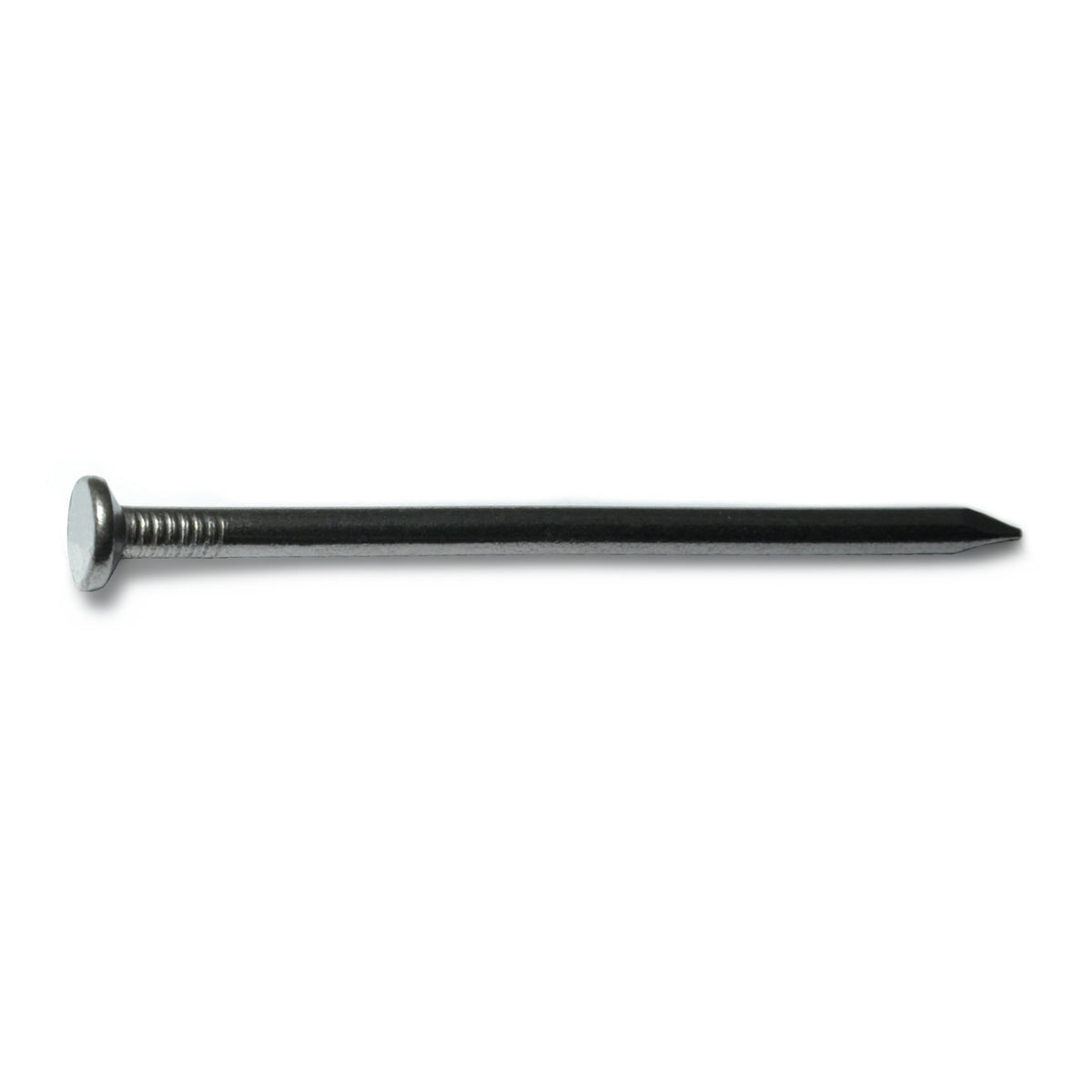 20d 4" Bright Steel Smooth Shank Common Flat Head Nails — Fastener Line