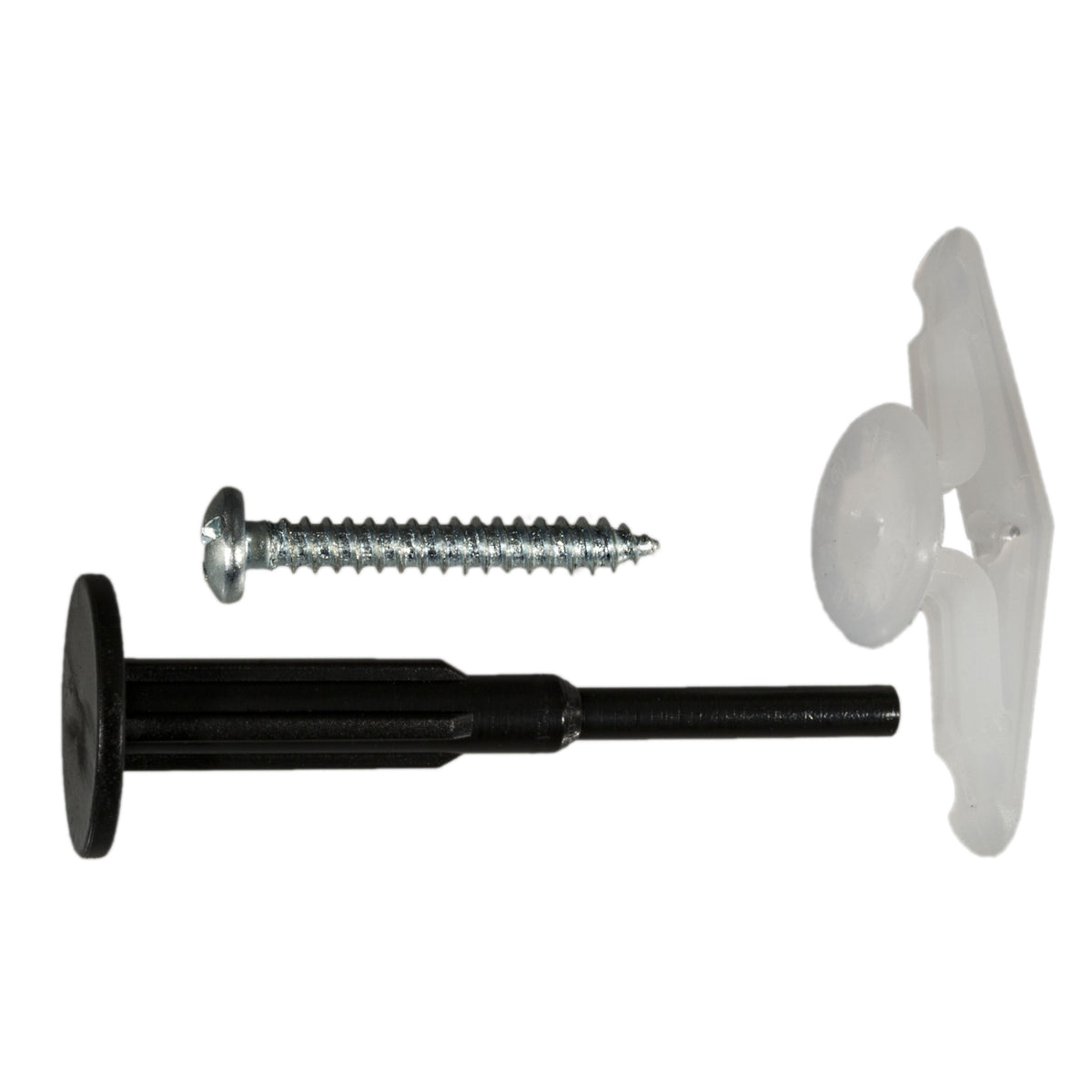 1/8" - 1/4" x 1-1/2" Plastic Toggles & Screws — Fastener Line