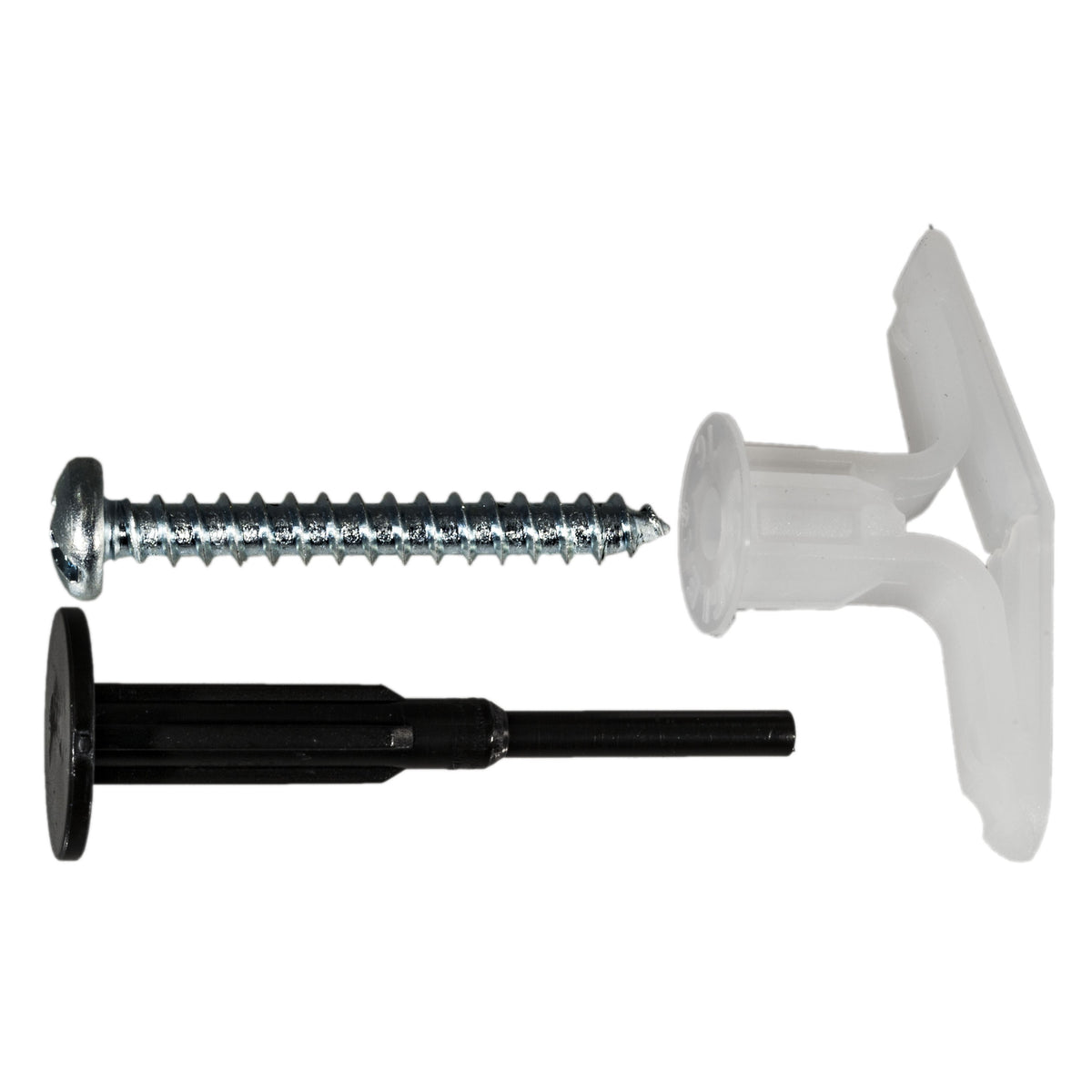 5/8" - 3/4" x 1.8" Plastic Toggles & Screws — Fastener Line