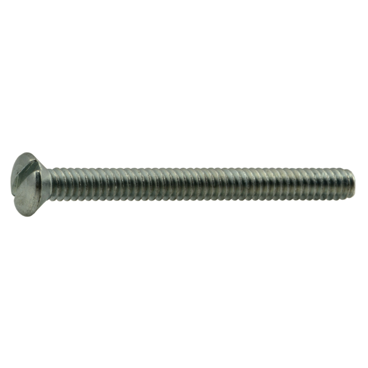 #6-32 x 1-1/2" Zinc Plated Steel Coarse Thread Slotted Oval Head Switc ...