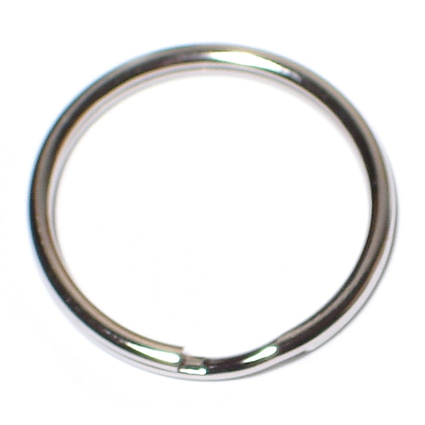 7/8" Nickel Split Key Rings — Fastener Line