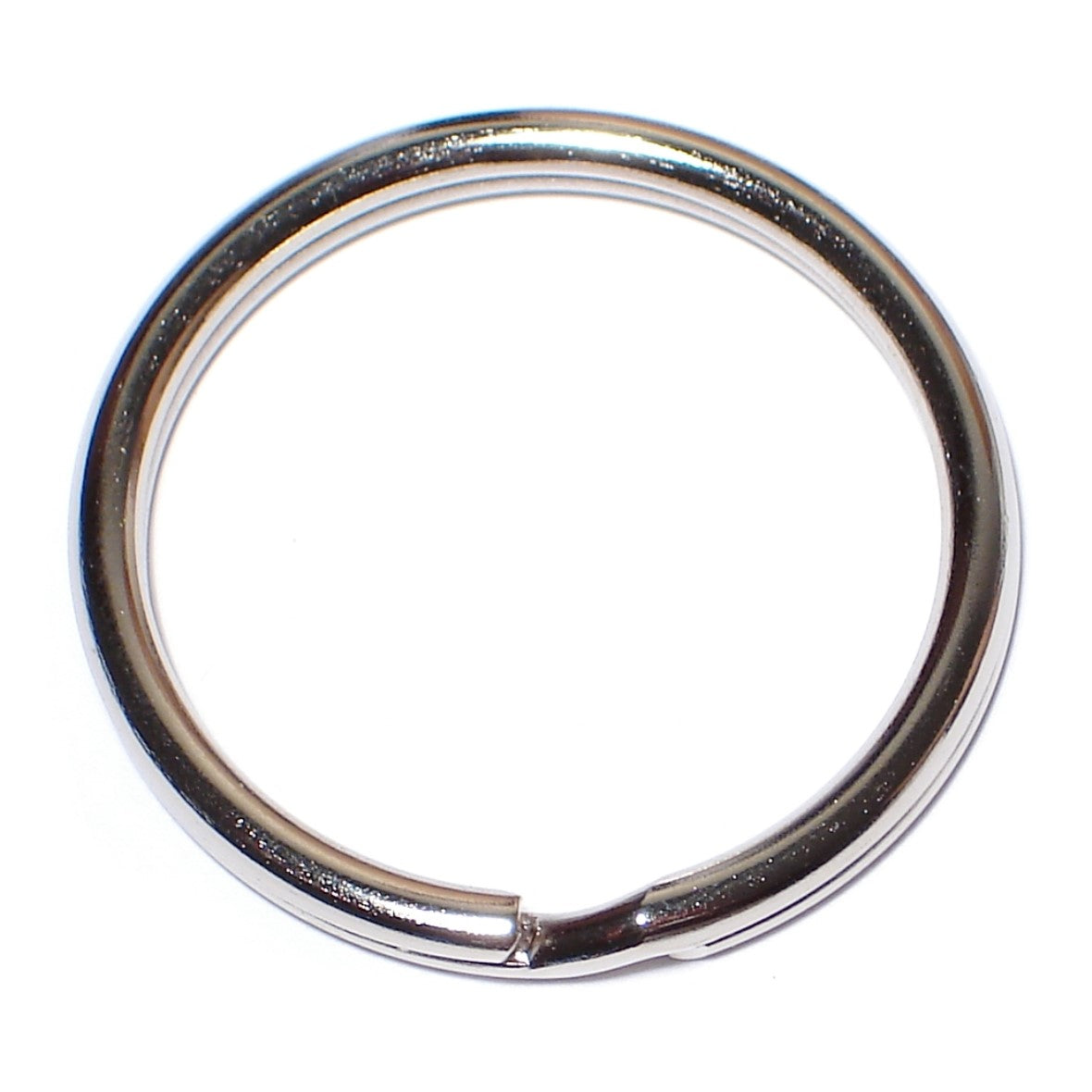 1-3/8" Nickel Split Key Rings — Fastener Line