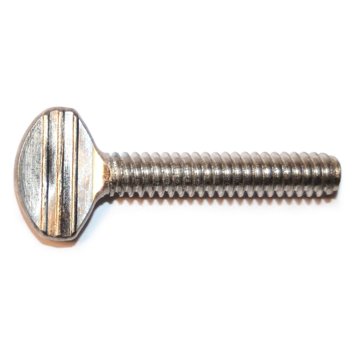 #10-24 x 1" 18-8 Stainless Steel Coarse Thread Spade Head Thumb Screws ...