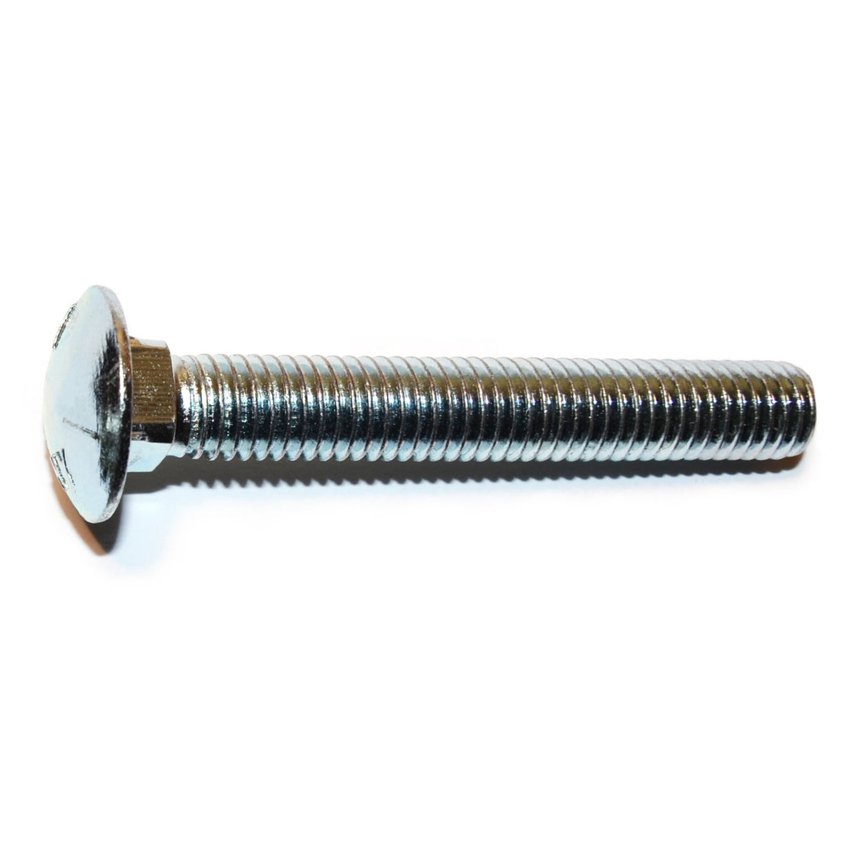 1/2"-13 x 3-1/2" Zinc Plated Grade 5 Steel Coarse Thread Carriage Bolt ...