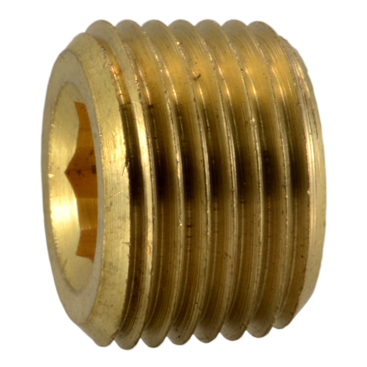 3/8" IP Brass Countersunk Plugs — Fastener Line