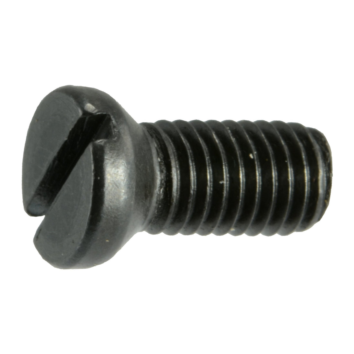 #6-48 x 1/4" Black Oxide Slotted Weaver Oval Head Gun Screws (10 pcs ...