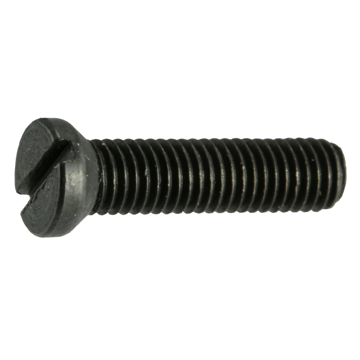 #6-48 x 1/2" Black Oxide Slotted Weaver Oval Head Gun Screws (10 pcs ...