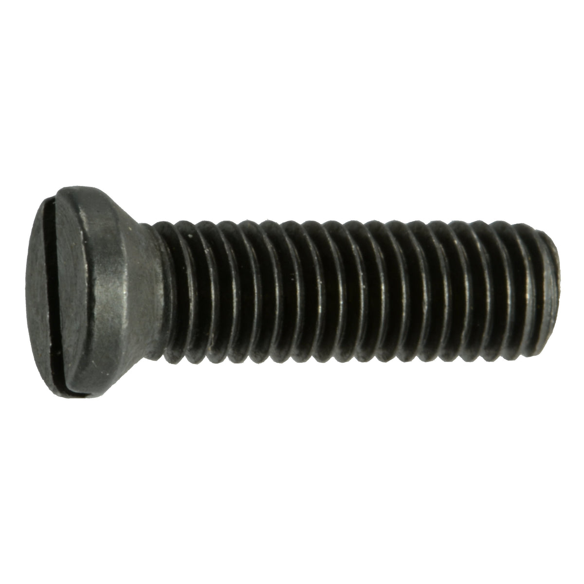 #8-40 x 1/2" Black Oxide Slotted Oval Head Gun Screws (10 pcs ...
