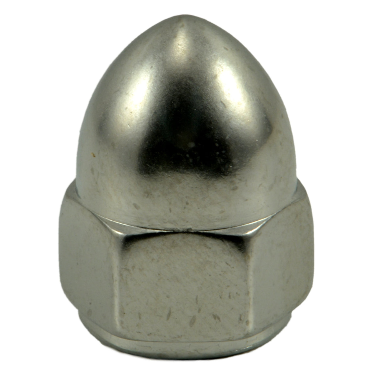 1/4"-20 Polished 18-8 Stainless Steel Coarse Thread Acorn Nuts — Fastener Line