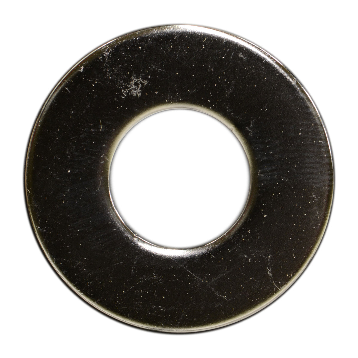 7/16" x 1/2" x 1-1/4" Polished 18-8 Stainless Steel USS Flat Washers ...