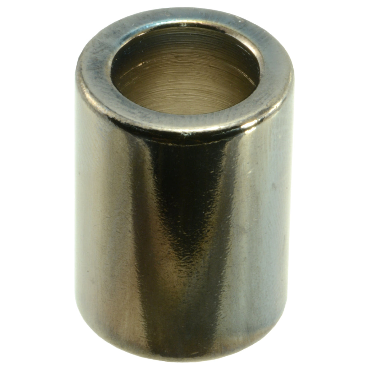 1/2" x 3/4" x 1" Black Chrome Plated Steel Spacers — Fastener Line