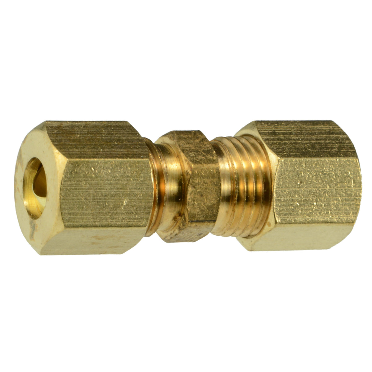 1/4" OD x 1/4" OD Brass Compression Unions — Fastener Line