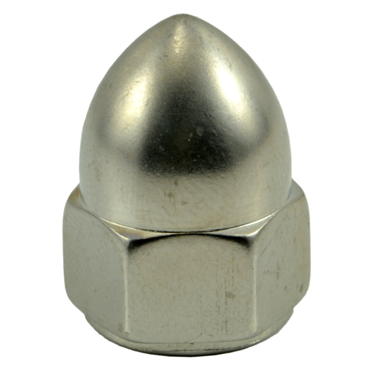 7/16"-14 Stainless Steel High Crown Acorn Nut — Fastener Line