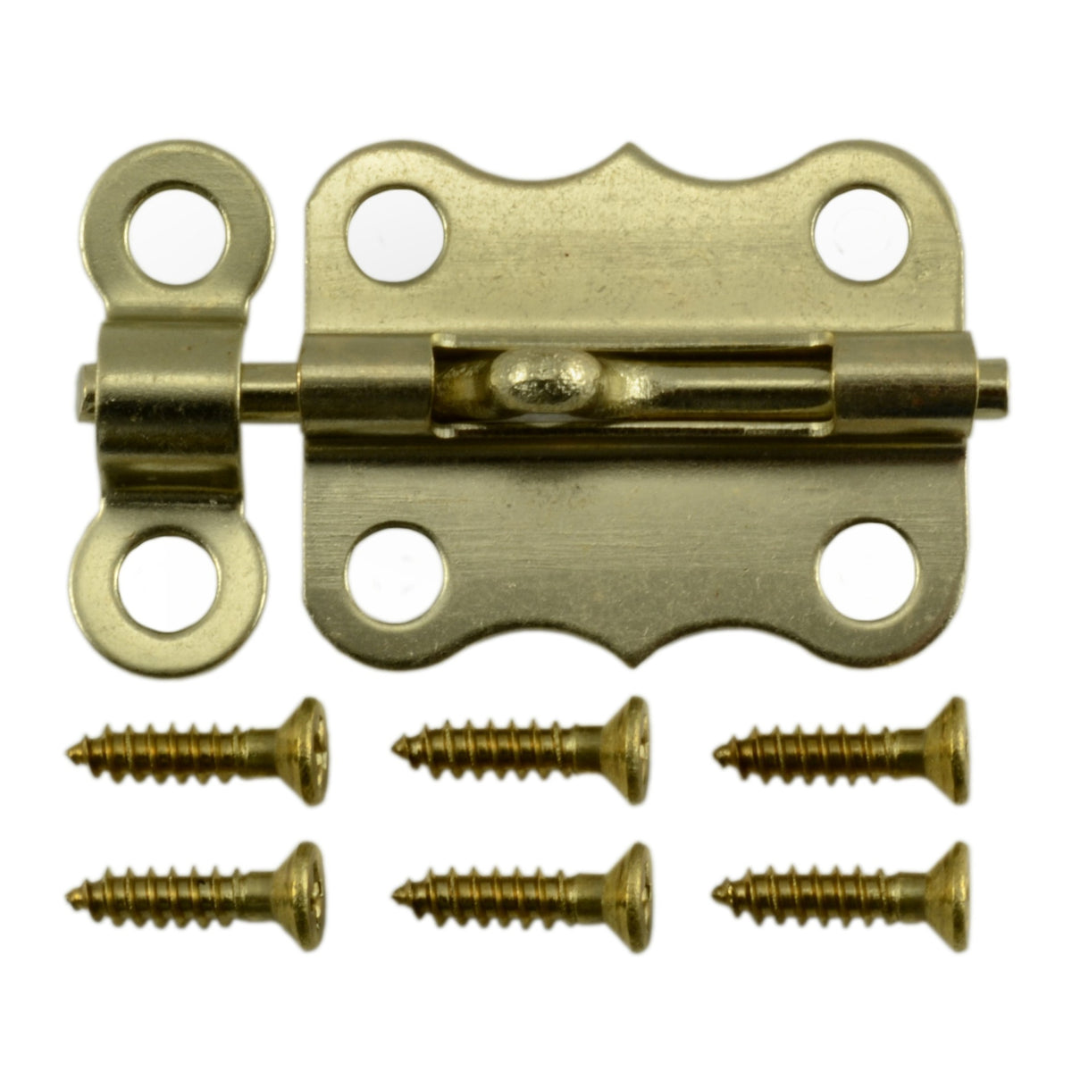 1-3/4" x 1-1/4" Solid Brass Mini Bolts — Fastener Line