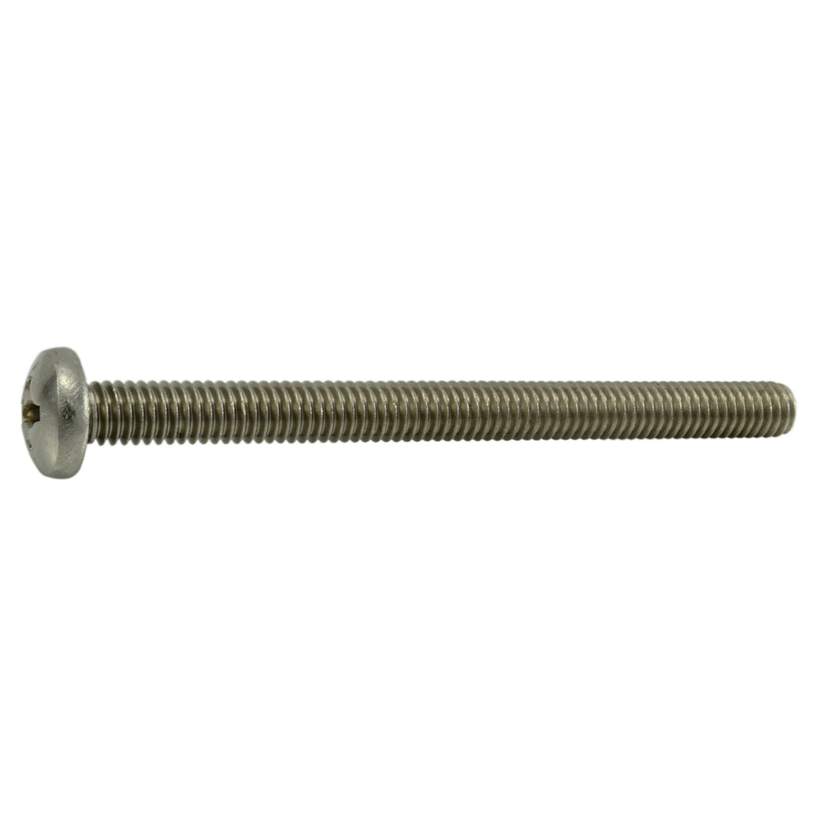 5/16"-18 x 4" 18-8 Stainless Steel Coarse Thread Phillips Pan Head Mac ...