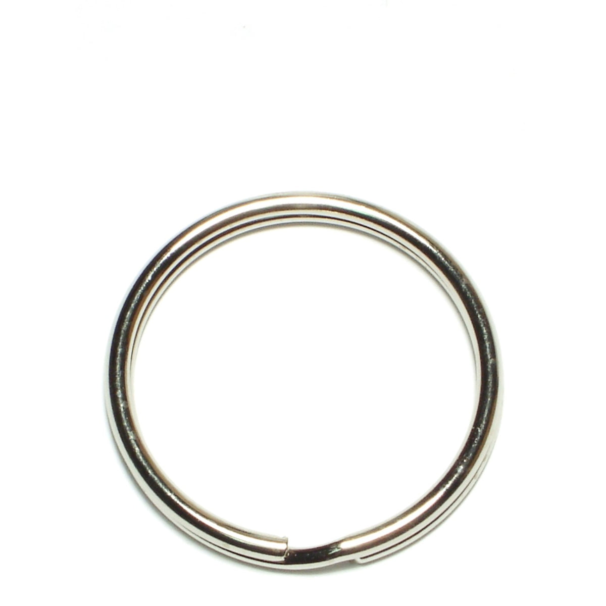 1-3/4" Zinc Plated Steel Tempered Split Key Rings — Fastener Line