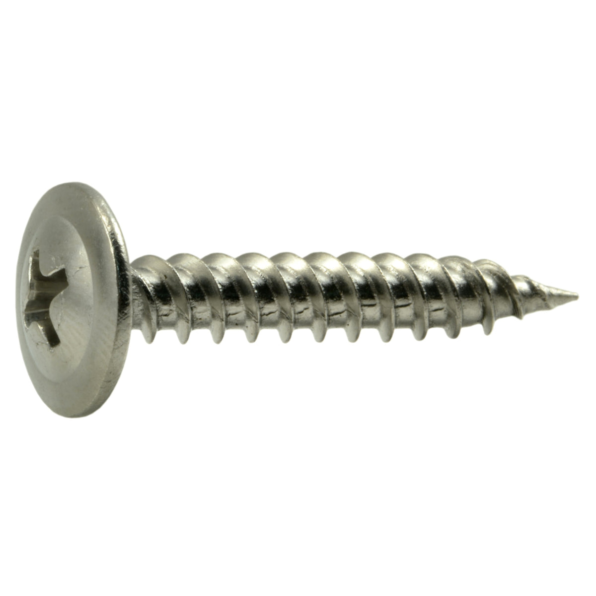 #8 x 1" 18-8 Stainless Steel Phillips Self-Piercing Lath Screws ...