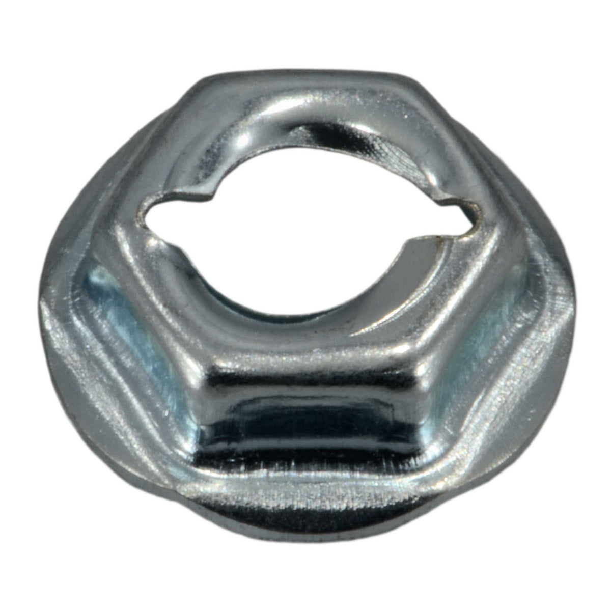 1/4" x 19/32" Hex Head Thread Cutting Nuts — Fastener Line