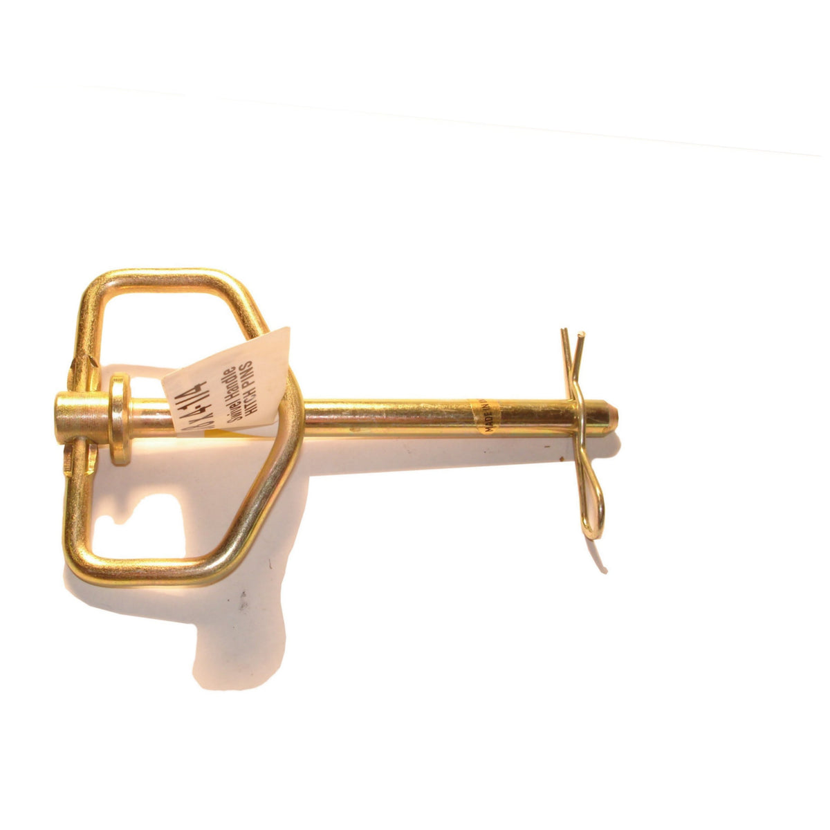 3/8" x 4-1/4" Zinc Plated Steel Swivel Handle Hitch Pins — Fastener Line