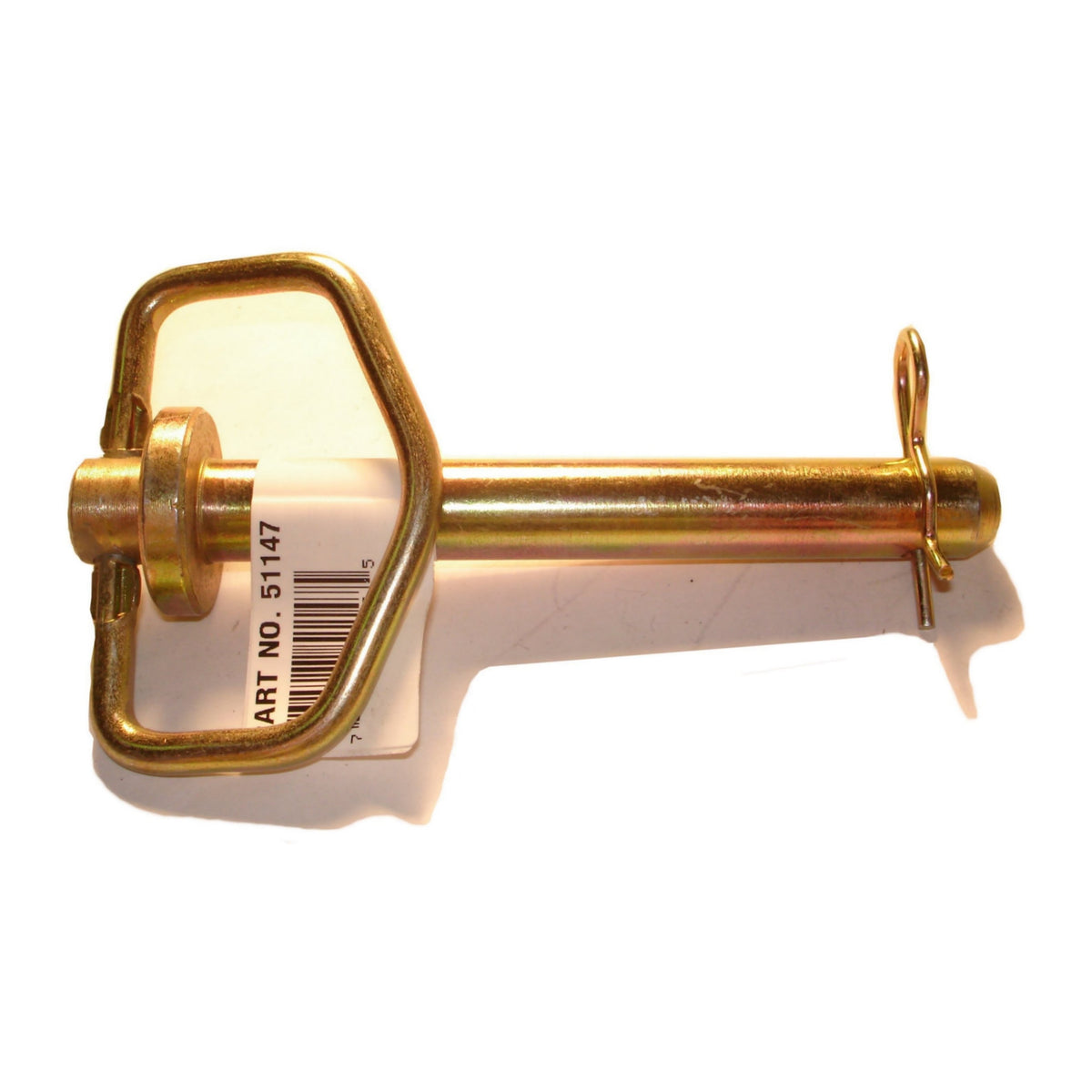 5/8" x 4-1/4" Zinc Plated Steel Swivel Handle Hitch Pins — Fastener Line