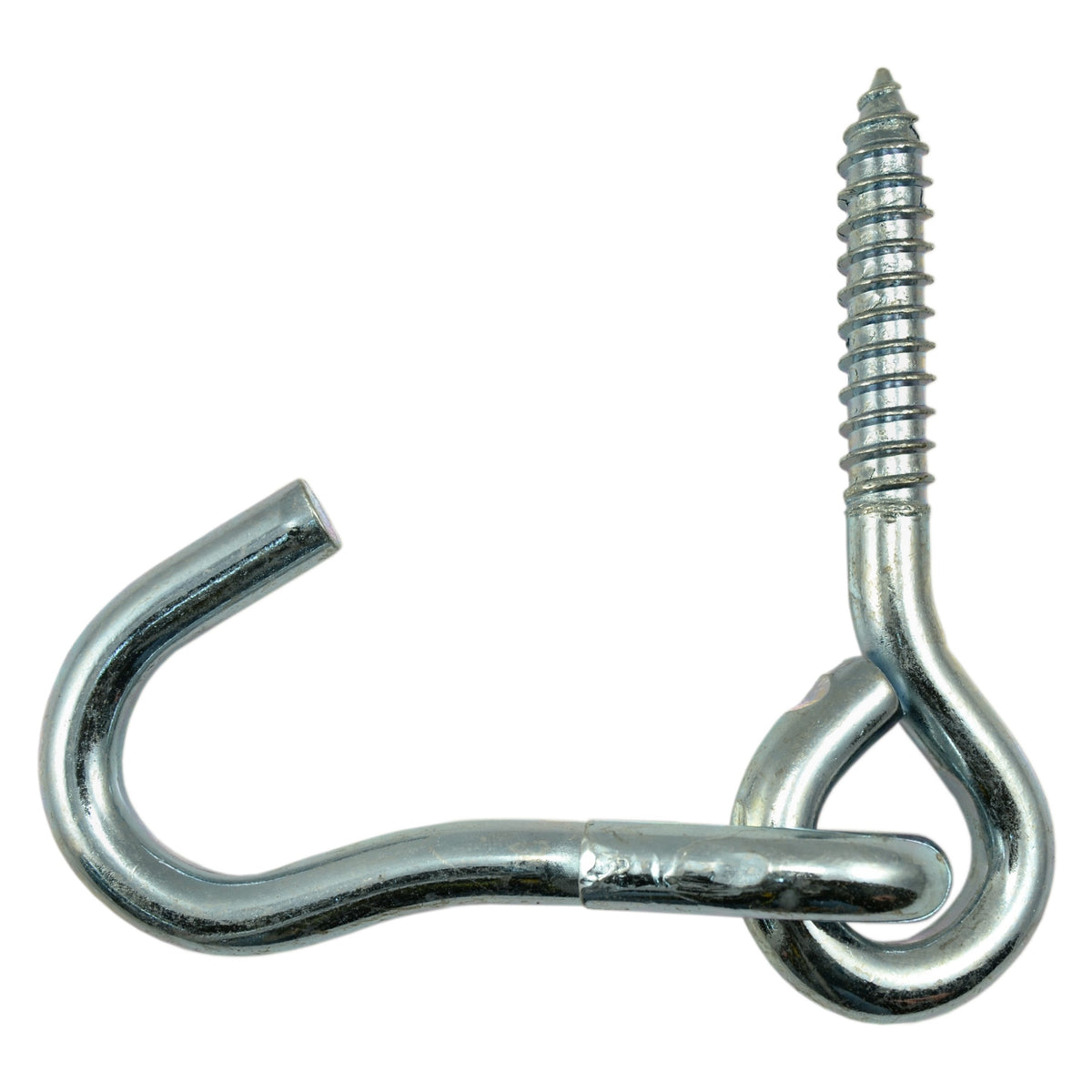 3/8" x 1" x 3-5/8" Zinc Plated Steel Hammock Hooks — Fastener Line