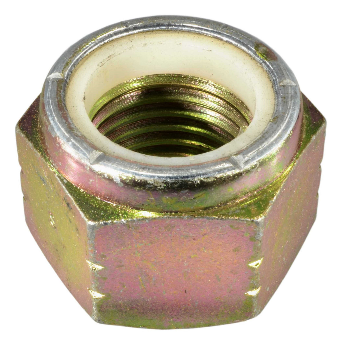 1-1/2"-6 Zinc Plated Grade 8 Steel Coarse Thread Lock Nuts — Fastener Line