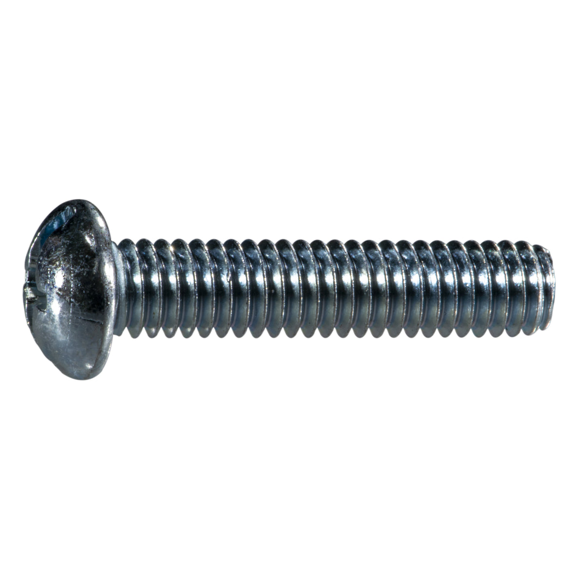 5/16"-18 x 1-1/2" Zinc Plated Steel Coarse Thread Combo Round Head Mac ...