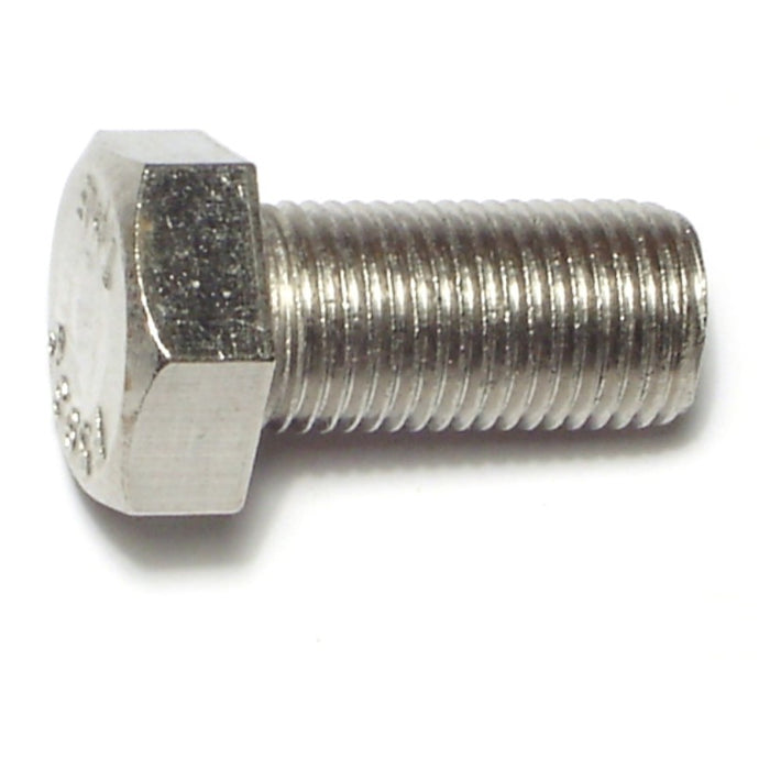 1/2"-20 x 1" 18-8 Stainless Steel Fine Thread Hex Cap Screws — Fastener ...