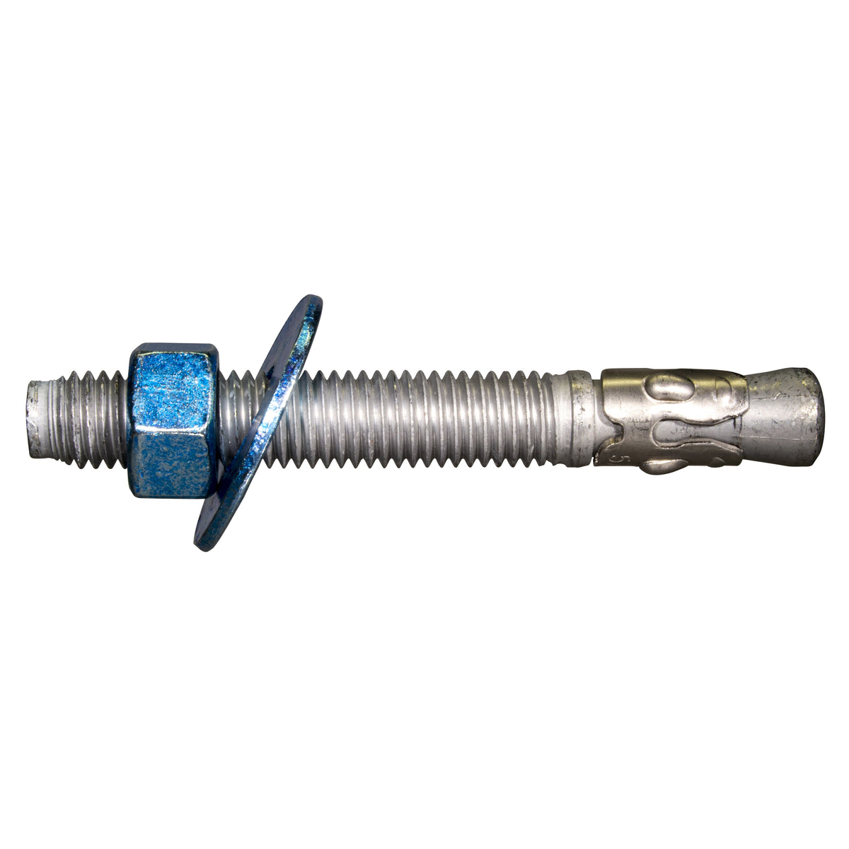 5/8"-11 x 5" Hot Dipped Galvanized Steel Coarse Thread Concrete Wedge ...
