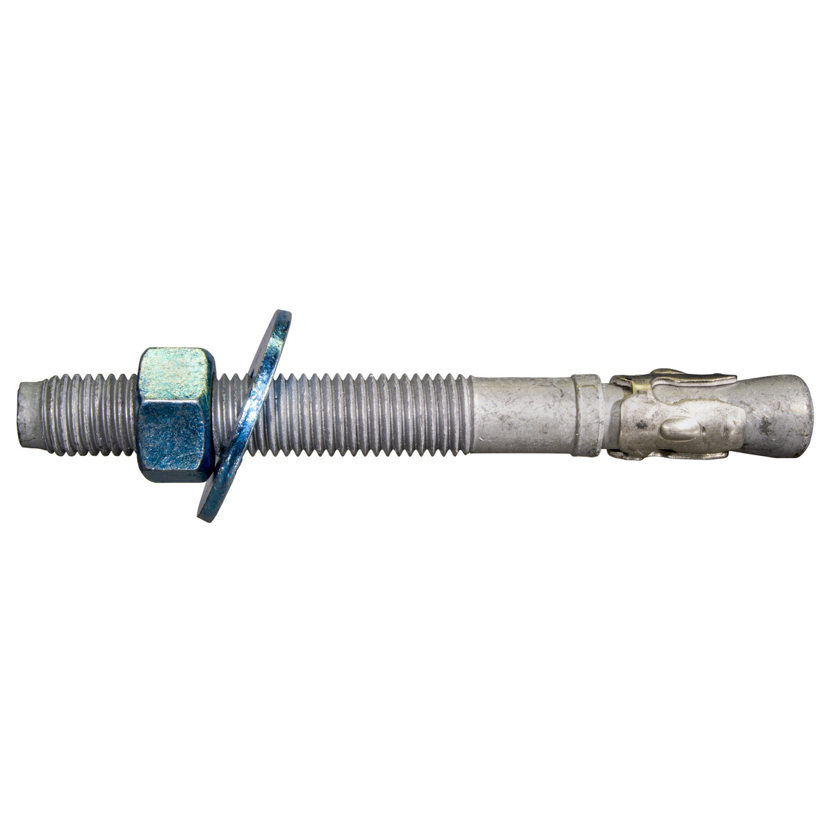3/4"-10 x 7" Hot Dipped Galvanized Steel Coarse Thread Concrete Wedge ...