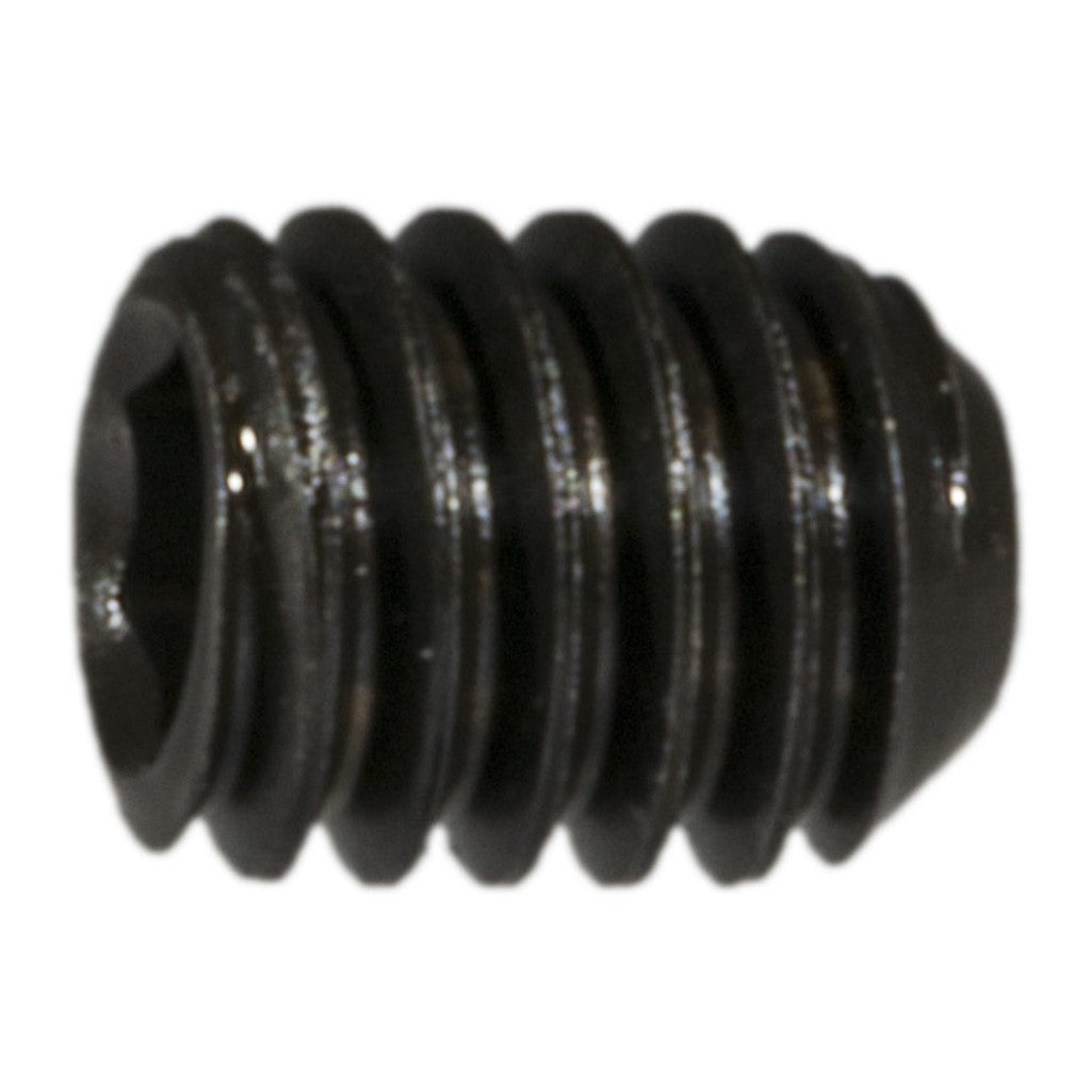 4mm-0.7 x 5mm Plain Class 14.9 Steel Coarse Thread Cup Point Hex Socke ...