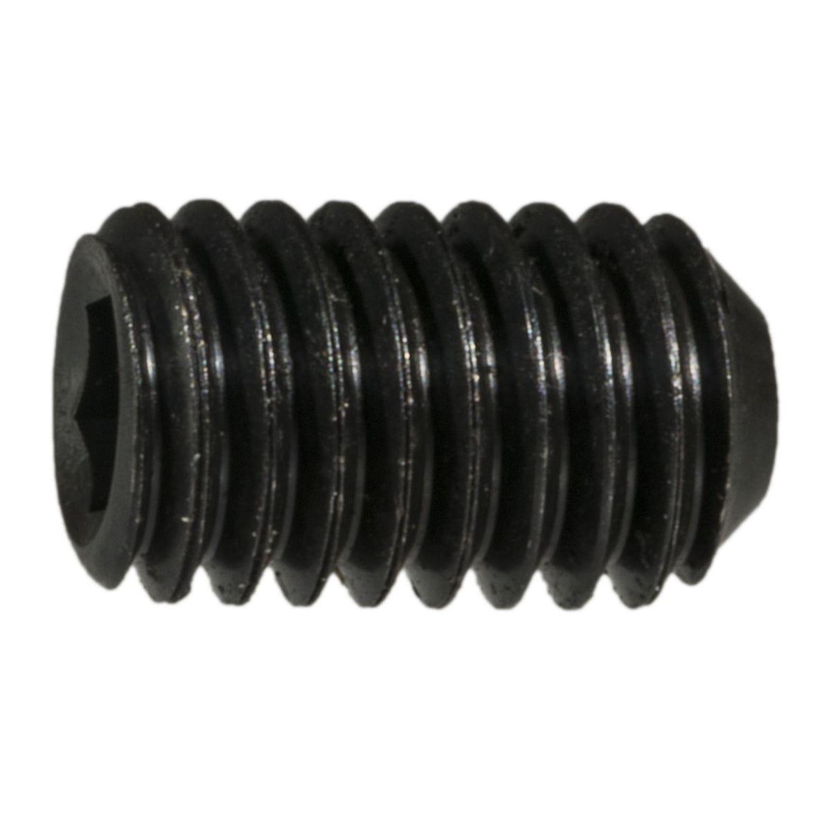 6mm-1.0 x 10mm Plain Class 14.9 Steel Coarse Thread Cup Point Hex Sock ...