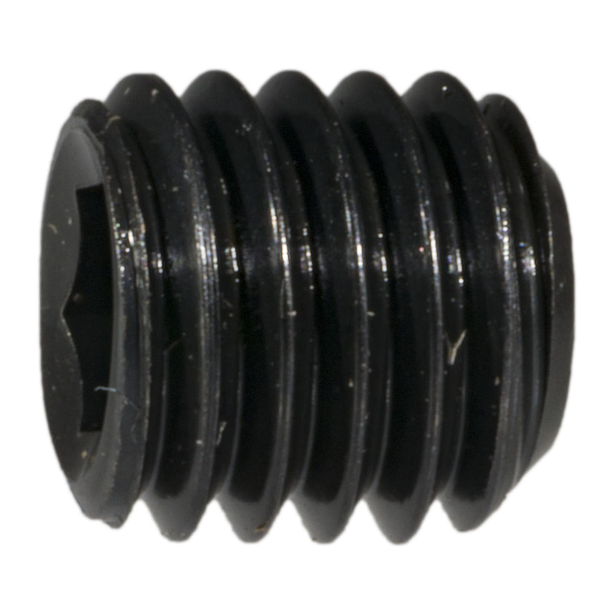 8mm-1.25 x 8mm Plain Class 14.9 Steel Coarse Thread Cup Point Hex Sock ...