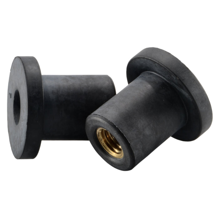 3/8"-16 x 1" Rubber Coarse Thread Well Nuts — Fastener Line